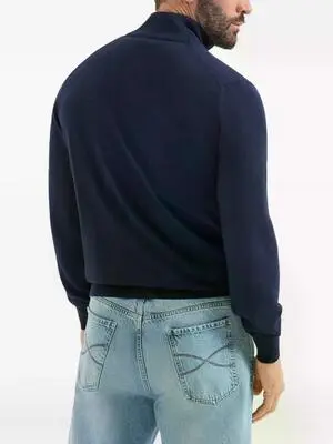 Brunello Cucinelli Zip-up Cardigan - Blue