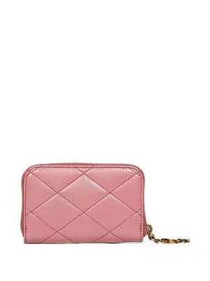 Saint Laurent Diamond-quilted Cassandre Wallet