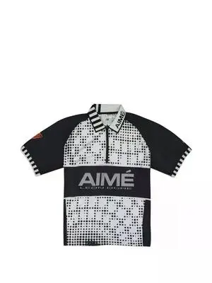 Aimé Leon Dore X New Balance Zip-up Polo Shirt