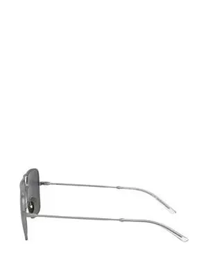 Giorgio Armani Geometric Frame Sunglasses