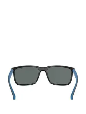 ARNETTE Stripe Rectangle-frame Sunglasses