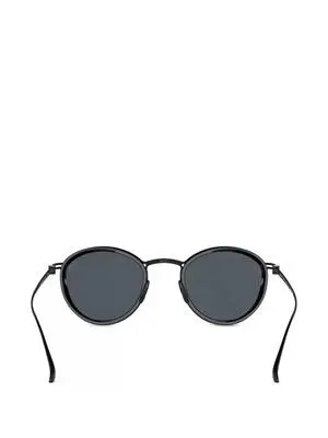 Giorgio Armani Round Titanium Sunglasses