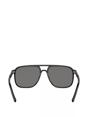 Dolce & Gabbana Double-bridge Pilot-frame Sunglasses