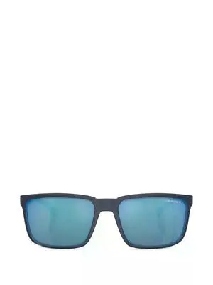 ARNETTE Stripe Rectangle-frame Sunglasses - Blue