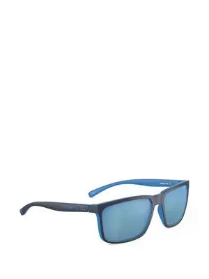 ARNETTE Stripe Rectangle-frame Sunglasses