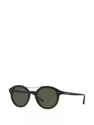 Giorgio Armani Round-frame Sunglasses - Black