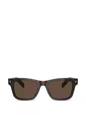 Prada Rectangle Sunglasses - Brown