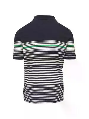 Bogner Jannes Striped Short-sleeve Polo Shirt