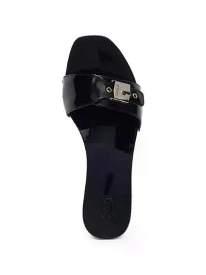 DR. SCHOLL'S SHOES Pescura Patent-leather Sandals