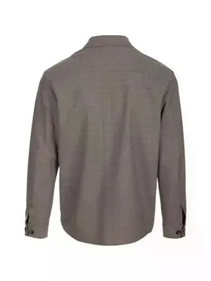 Eleventy Chest-pocket Overshirt