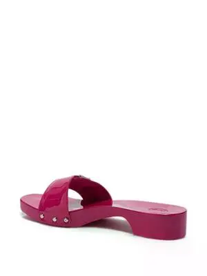 DR. SCHOLL'S SHOES Pescura Buckle-fastening Leather Sandals