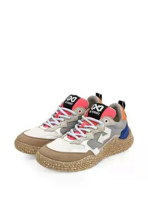 ID.EIGHT Hana Panelled Sneakers - Grey
