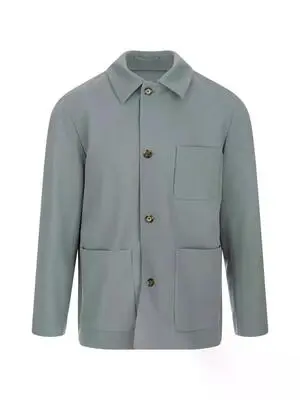 LARDINI Patch-pocket Jacket - Grey