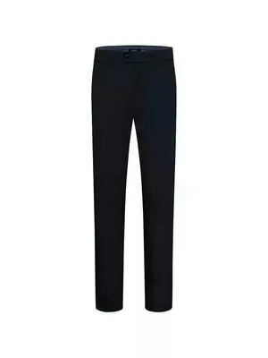 DIGEL Button-fastening Straight-leg Trousers - Blue