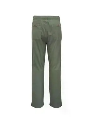 Faherty Brand Drawstring Fastening Patch-pocket Trousers