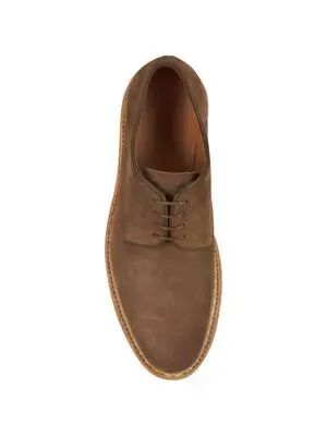 Heschung Suede Lace-up Shoes