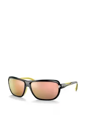 Ray-ban Scuderia Ferrari Rectangle-frame Sunglasses