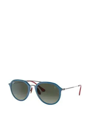 Ray-ban Scuderia Ferrari Round-frame Sunglasses