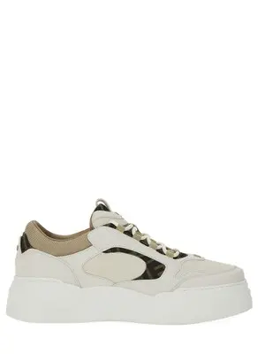Fendi Force" Sneakers - White