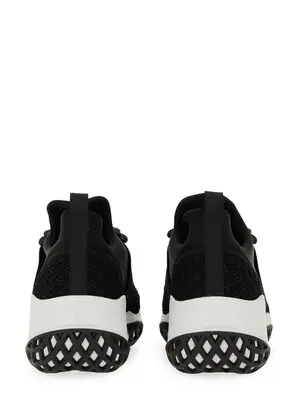 ROGER VIVIER Viv Run Buckled Sneakers - Black