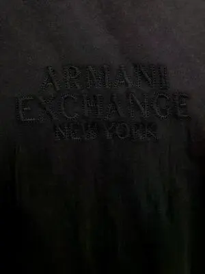 Armani Exchange Embroidered-logo T-shirt