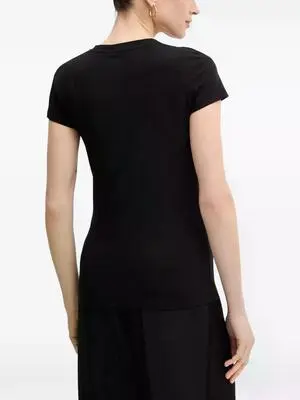Armani Exchange V-neck T-shirt With Logo Detail