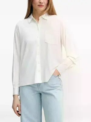 Marc O'polo Chest Pocket Button-up Shirt - Neutrals