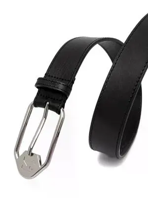 Karl Lagerfeld Logo-plaque Buckle Belt