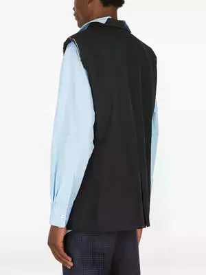 BOTTER Waistcoat With Frayed Detailing