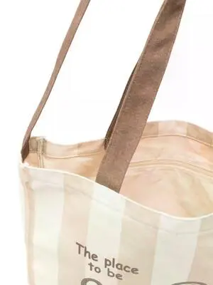 MC2 SAINT BARTH Logo Print Tote Bag