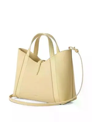 Furla Goccia Leather Tote Bag - Neutrals