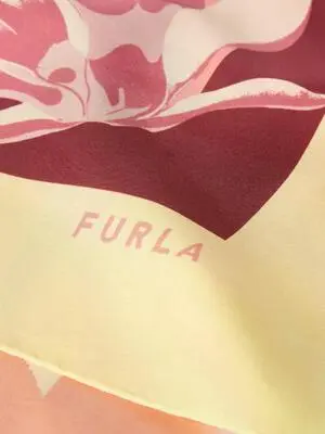 Furla Tortona Floral-print Scarf