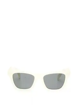 Prada Rectangle Frame Sunglasses - Neutrals