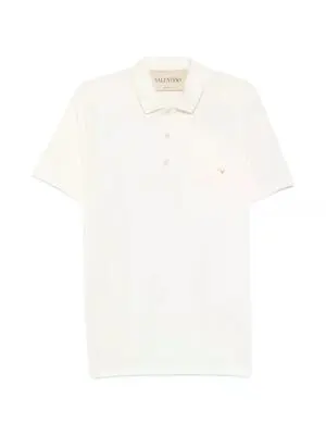 Valentino Garavani Vlogo-plaque Pocket Polo Shirt