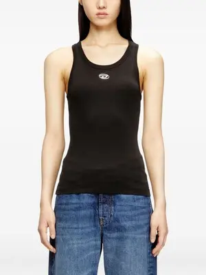 DIESEL® Logo Ribbed Tank Top