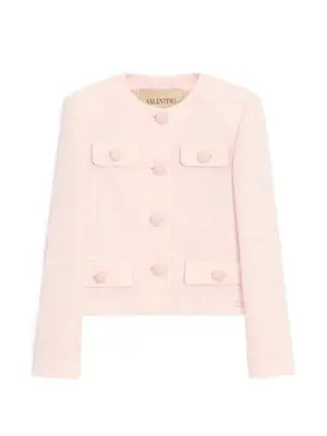 Valentino Garavani Tweed Jacket - Pink