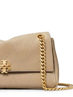 Tory Burch Charlie Small Leather Shoulder Bag