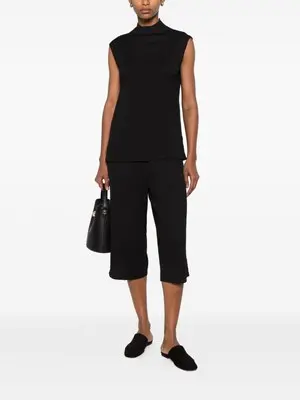 THE ROW Sleeveless Mock Neck Top