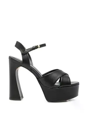 ANDREA CARRANO Crossover Strap Platform Sandals