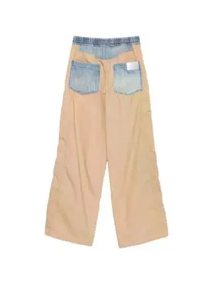 CIRCUS HOTEL Panelled Wide-leg Jeans
