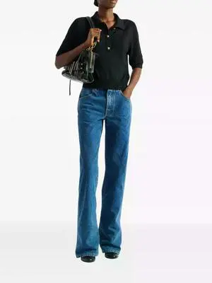 Balmain Knitted 3-button Polo