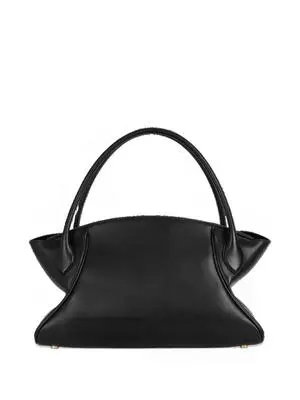 Balmain Smooth Leather Pulse Day Bag - Black