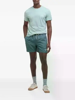 Barbour Logo-embroidered Swim Shorts