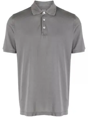 Fedeli Piqué-weave Cotton Polo Shirt