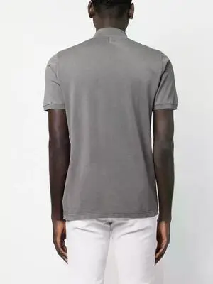 Fedeli Piqué-weave Cotton Polo Shirt