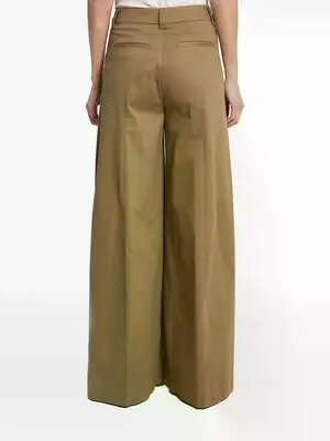 THELATEST Pleated Wide-leg Trousers