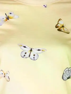 Rag & Bone Butterfly Print T-shirt