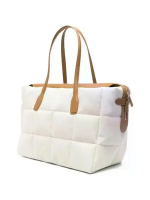 VEECOLLECTIVE Large Tela Quilted Shoulder Bag