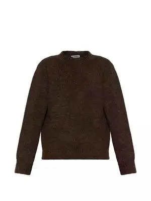JIL SANDER Ribbed Knit Crewneck