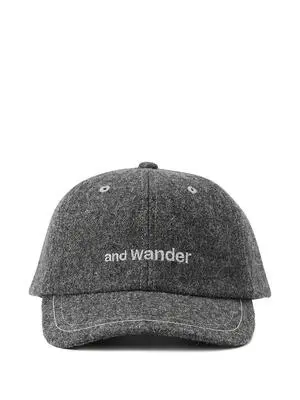 AND WANDER Wool Melton Cap